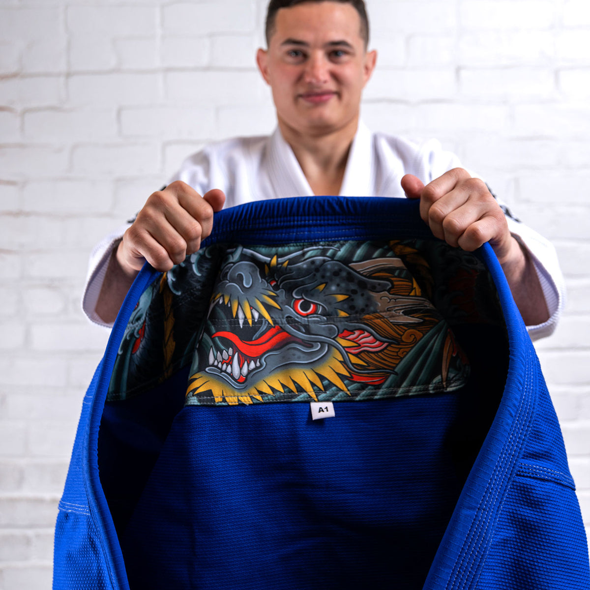 OSS Kimonos Original X Holy Scythe Blue – OSS Clothing